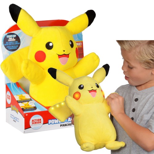 Pokemon Maskotka interaktywna Pikachu Power Action Jazwares ️ Babyboutik